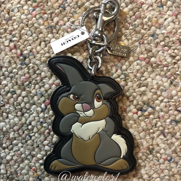 Coach | Accessories | Disney X Coach Thumper Bag Charm Key Fob | Poshmark
